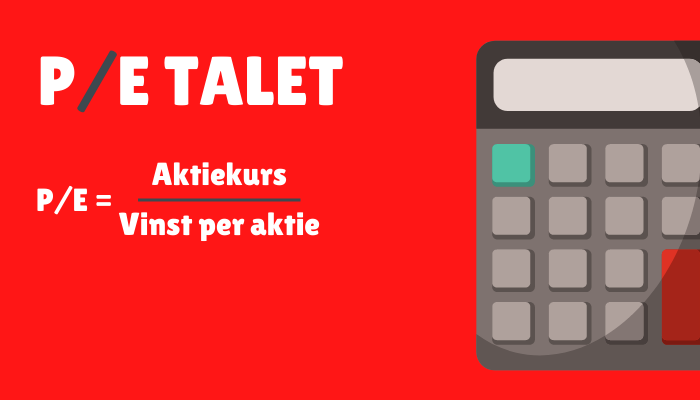 P/E-talet - Beräkning & hur man använder det + Kalkylator